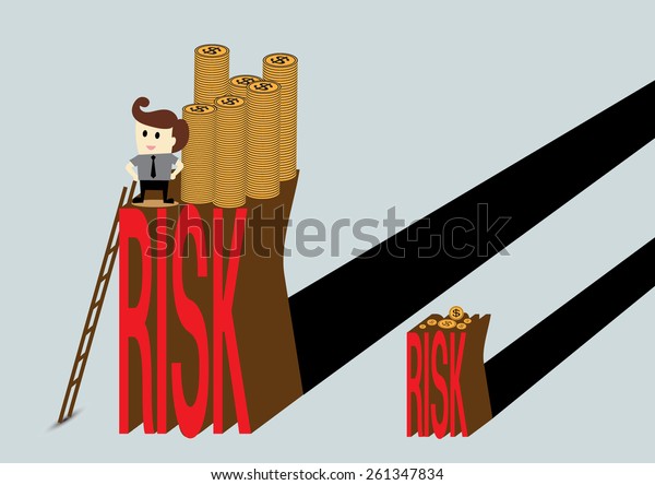 High Risk High Reward Business Concept Stock Vector (Royalty Free ...