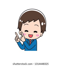 High School Boy Finger Stock Vector (Royalty Free) 1314448325 ...