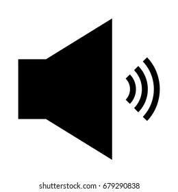 High Sound Icon Stock Vector (Royalty Free) 679290838 | Shutterstock