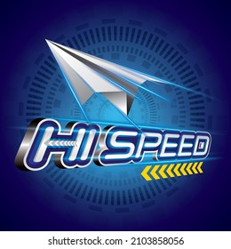 976 Hi speed logo Images, Stock Photos & Vectors | Shutterstock