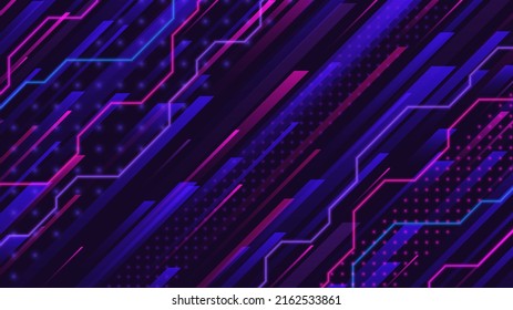 High Speed Hitech Abstract Technology Background Stock Vector (Royalty ...