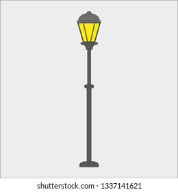 Street Light Cartoon Isolated On White 스톡 일러스트 1642293286 | Shutterstock