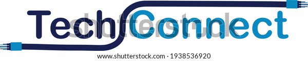 High Tech Modern Connect Wifi Logo Stock Vector (Royalty Free ...