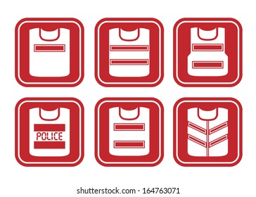 High Visibility Vest Icon Stock Vector (Royalty Free) 164763071 ...