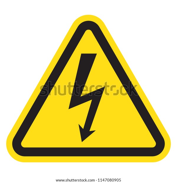 High Voltage Sign Stock Vector (Royalty Free) 1147080905 | Shutterstock