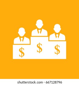Highestearnersinbusiness Stock Vector (Royalty Free) 667128796 ...