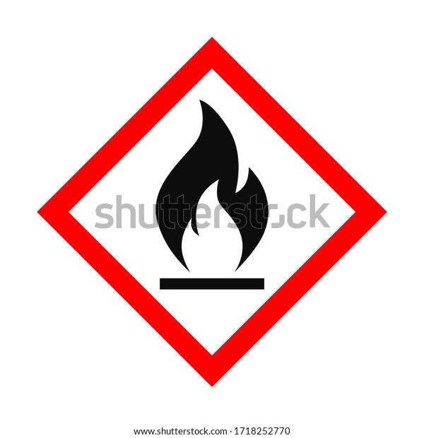 Highly Flammable Symbol Vector Flat Style Stock Vector (Royalty Free ... Highly Flammable Symbol Vector Flat Style Stock Vector (Royalty Free ...