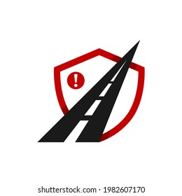 Highway Emblem Logo Design Your Company Stock Vector (Royalty Free ...