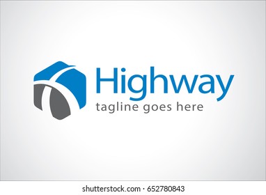 Highway Logo Template Design Stock Vector (Royalty Free) 652780843 ...