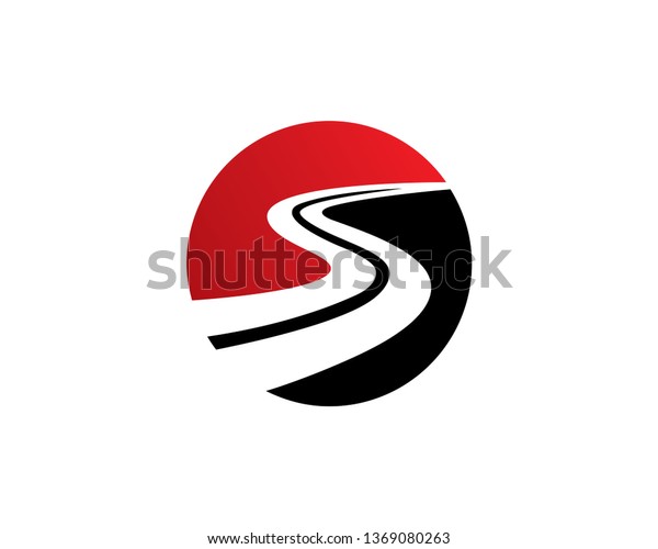 Highway Logo Template Icon Symbol Vector Stock Vector (Royalty Free ...
