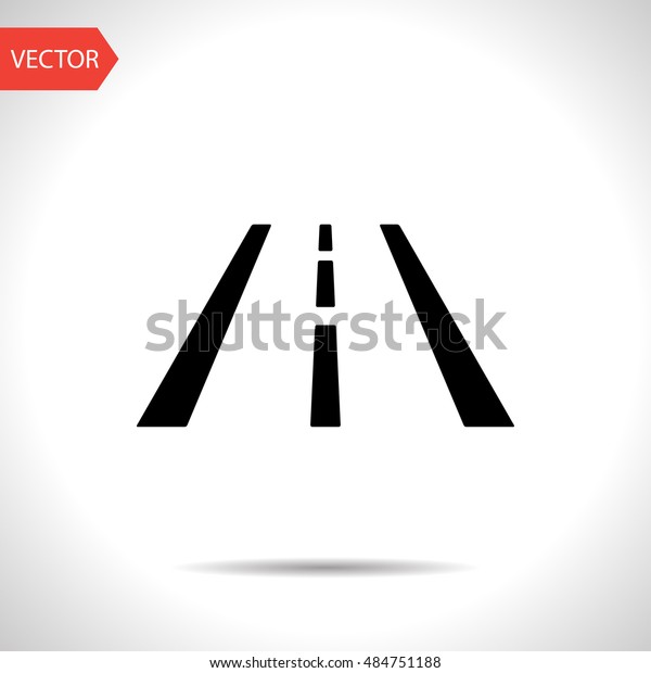 Highway Road Lanes Vector Hmi Dashboard Stock Vector (Royalty Free ...