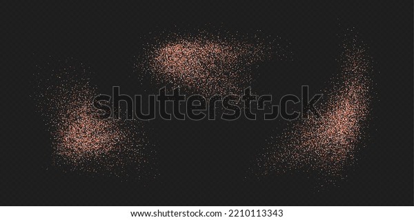 Himalayan Salt Splashes Pink Flying Salt Stock Vector (Royalty Free ...