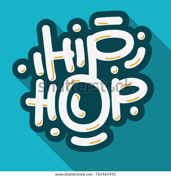 Hip Hop Lettering Custom Type Design Stock Vector (Royalty Free ...