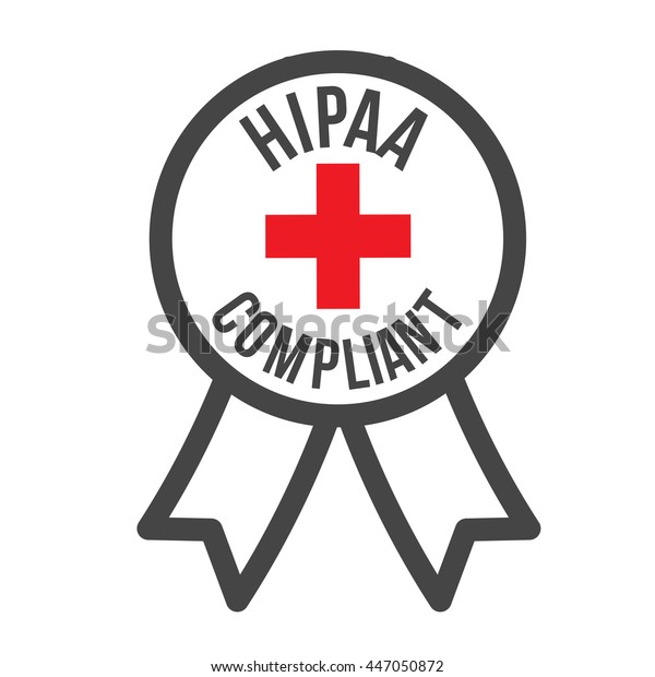 Hipaa Compliance Icon Graphic Stock Vector (Royalty Free) 447050872
