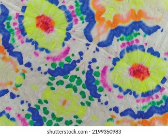 Hippie Rainbow Vector Tie Dye Boho Stock Vector (Royalty Free ...