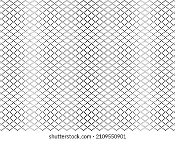 Hishi Pattern Vector Illustration Seamless Japanese Stock Vector ...