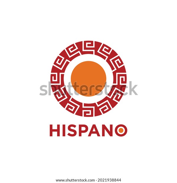 Logotipo de vectores Sun de estilo hispano o latino. Diseño De ...