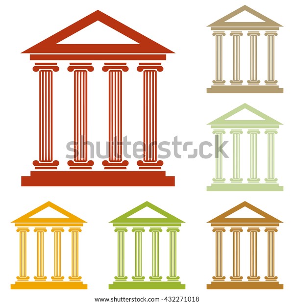 Historical Building Illustration Stock Vector (Royalty Free) 432271018 ...