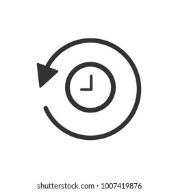 History Arrow Icon Stock Vector (Royalty Free) 1011078499