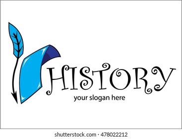 History Logos Stock Vector (Royalty Free) 478022212