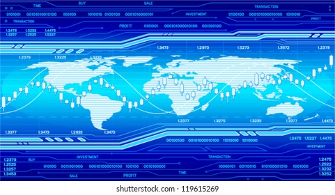 7,705 Hi tech world map Images, Stock Photos & Vectors | Shutterstock