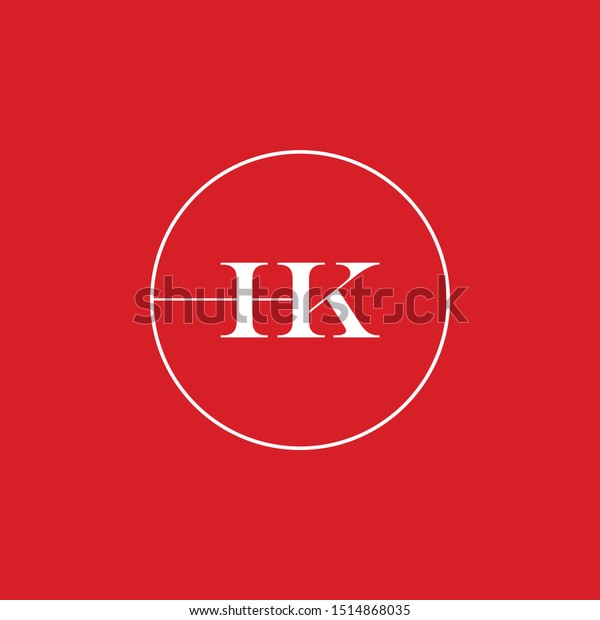 Hk Logo Modern Simple Strong Stock Vector (Royalty Free) 1514868035 ...