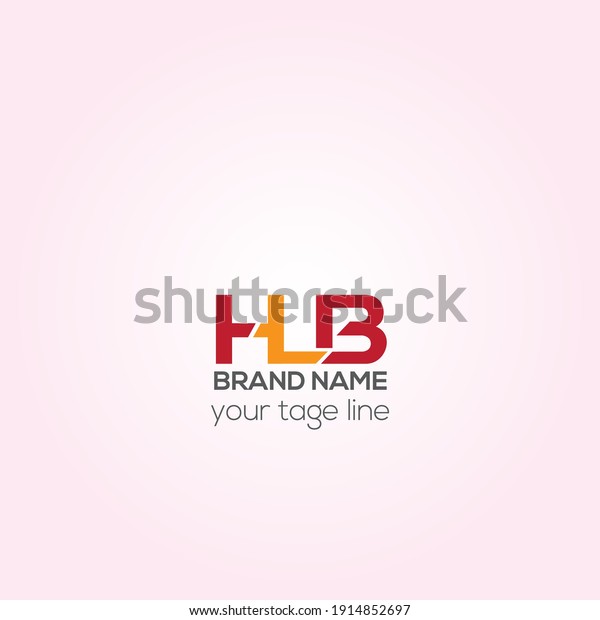 Hlb Letters Vector Logo Design Creative Stock Vector (Royalty Free ...