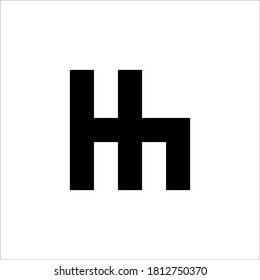 Hm Logo Design Vector Sign Stock Vector (Royalty Free) 1812750370 ...
