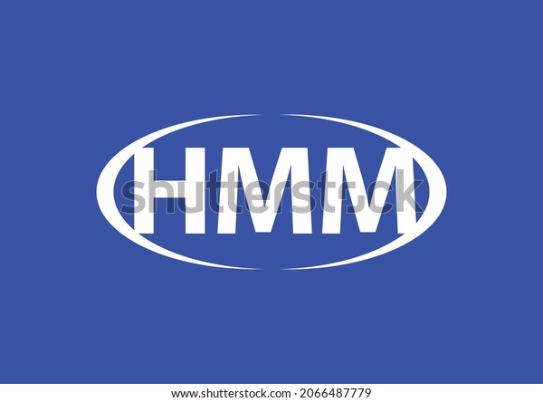 Hmm Letter Logo Icon Design Template Stock Vector (Royalty Free ...
