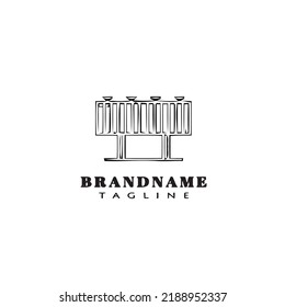 Hoarding Logo Cartoon Icon Design Template Stock Vector (Royalty Free ...