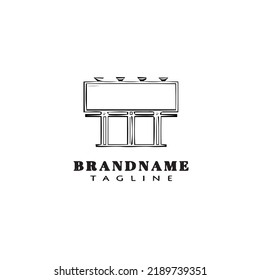 Hoarding Logo Cartoon Icon Design Template Stock Vector (Royalty Free ...