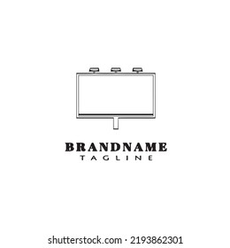 Hoarding Logo Cartoon Icon Design Template Stock Vector (Royalty Free ...