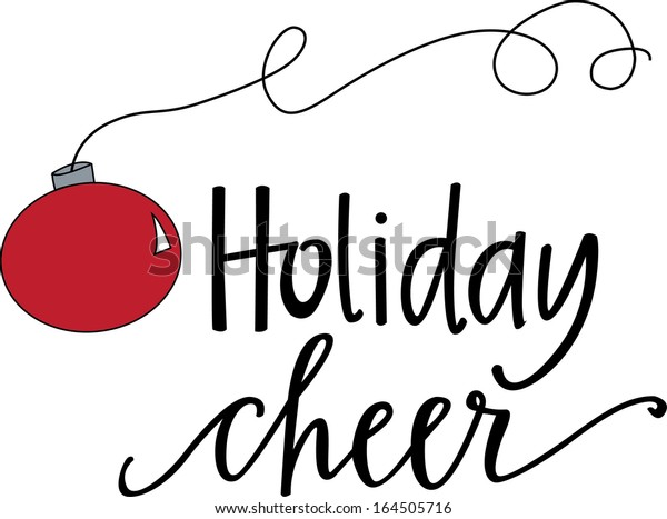 Holiday Cheer Stock Vector (Royalty Free) 164505716
