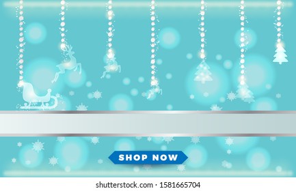 Holidays Banner Layout Design Template Graphic Stock Vector (Royalty ...