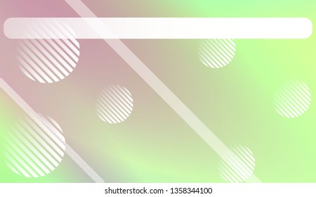 Hologram Gradient Background Line Circle Your Stock Vector (Royalty ...