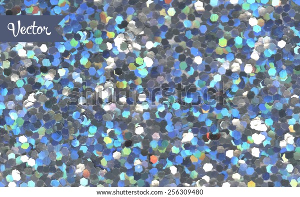 Holographic Glitter Texture Stock Vector (Royalty Free) 256309480 ...