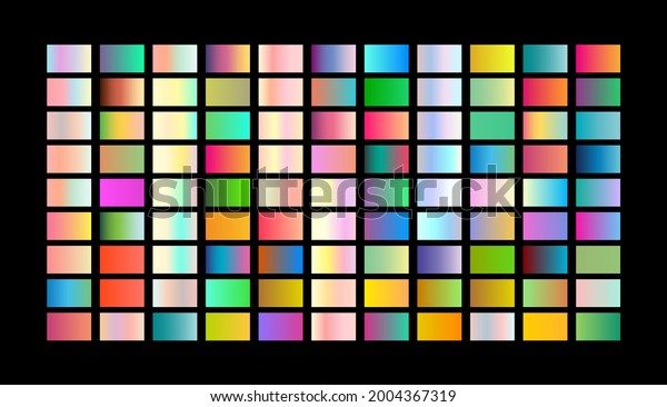 Holographic Gradients Set Globe Keys Set Stock Vector (Royalty Free ...
