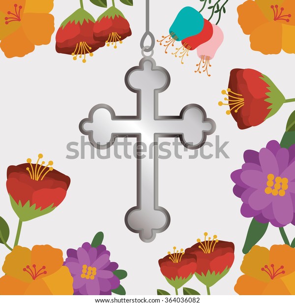 Holy Crucifix Design Stock Vector (Royalty Free) 364036082 | Shutterstock