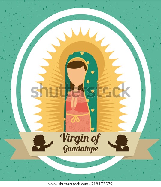 Holy Mary Design Vector Illustration: vector de stock (libre de ...
