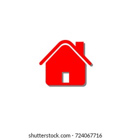 4 Casa icona Images, Stock Photos & Vectors | Shutterstock