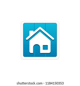 Home Security App Icon Stock Vector (Royalty Free) 1189481383 ...