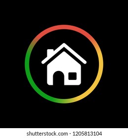 Home App Icon Stock Vector (Royalty Free) 1205813104 | Shutterstock