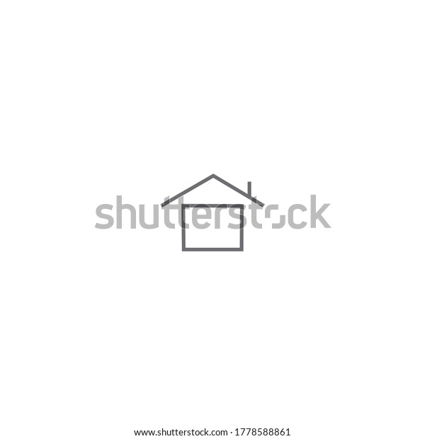 Home App Icon Design Vector Stock Vector (Royalty Free) 1778588861 ...