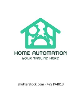 Home Automation Logo Stock Vector (Royalty Free) 492194818 | Shutterstock