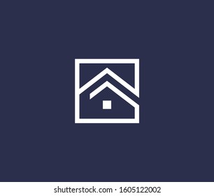 Pixel Home Logo Vector Template Design Stock Vector (Royalty Free ...