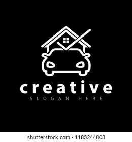 Home Car Logo Vector Stock Vector (Royalty Free) 1183244803 | Shutterstock