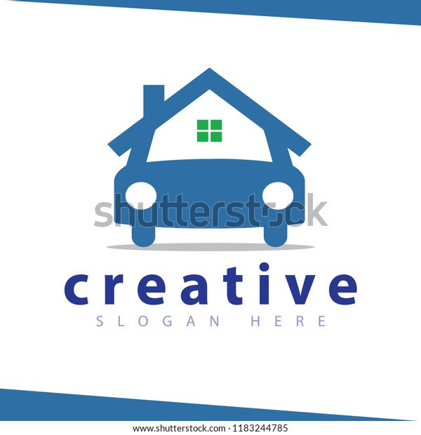 Home Car Logo Vector: vetor stock (livre de direitos) 1183244785 ...