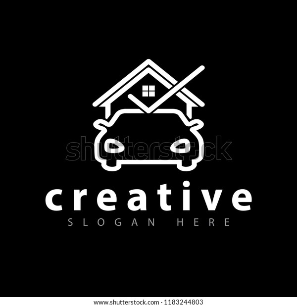 Home Car Logo Vector Stock Vector (Royalty Free) 1183244803 | Shutterstock