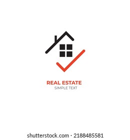 Home Check Mark Logo House Roof Stock Vector (Royalty Free) 2188485581 ...