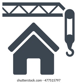 Home Construction Icon Vector Style Flat Stock Vector (Royalty Free ...